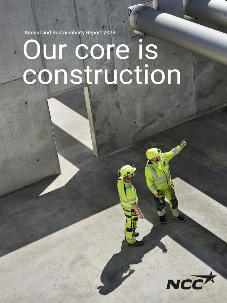 NCC Annual and Sustainability Report 2023 With Bookmarks | PDF | Nordic ...