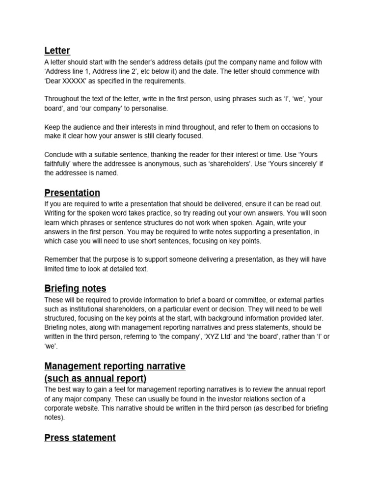 Communication Formats | PDF | Memorandum | Human Communication
