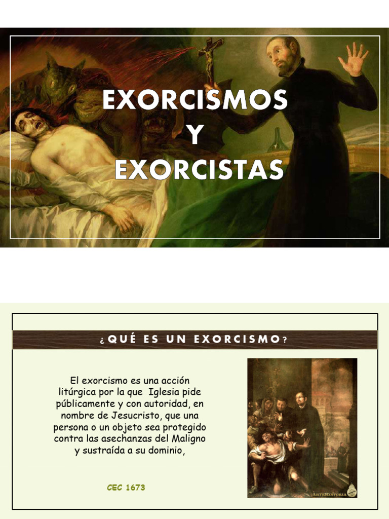 Exorcismos y Exorcista (P. Jorge Carrasco) | PDF | Exorcismo | Demonios