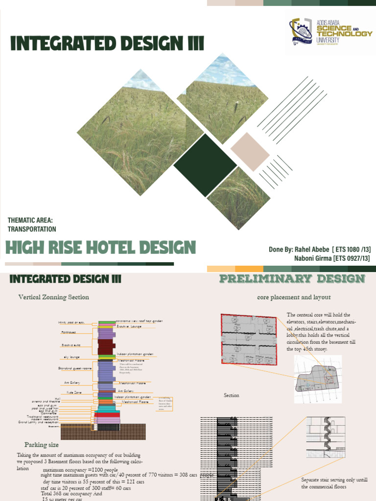 Schematic Rahel Abebe and Naboni | PDF | Buildings And Structures