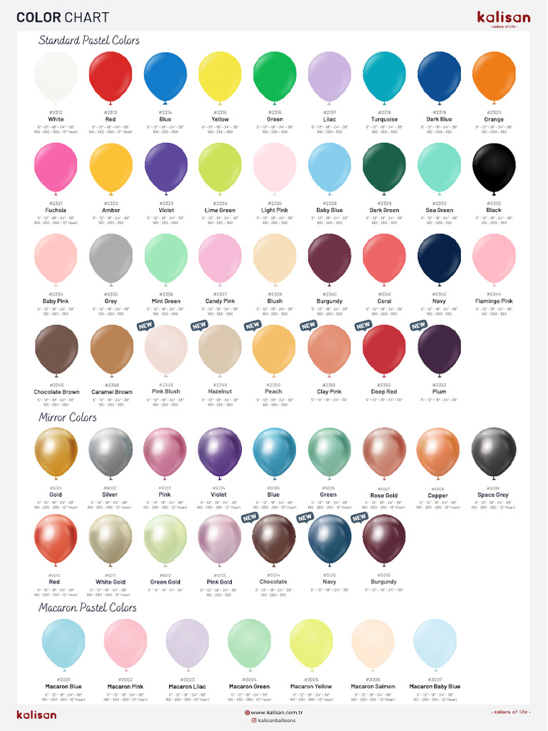08 2023 Color Chart | PDF