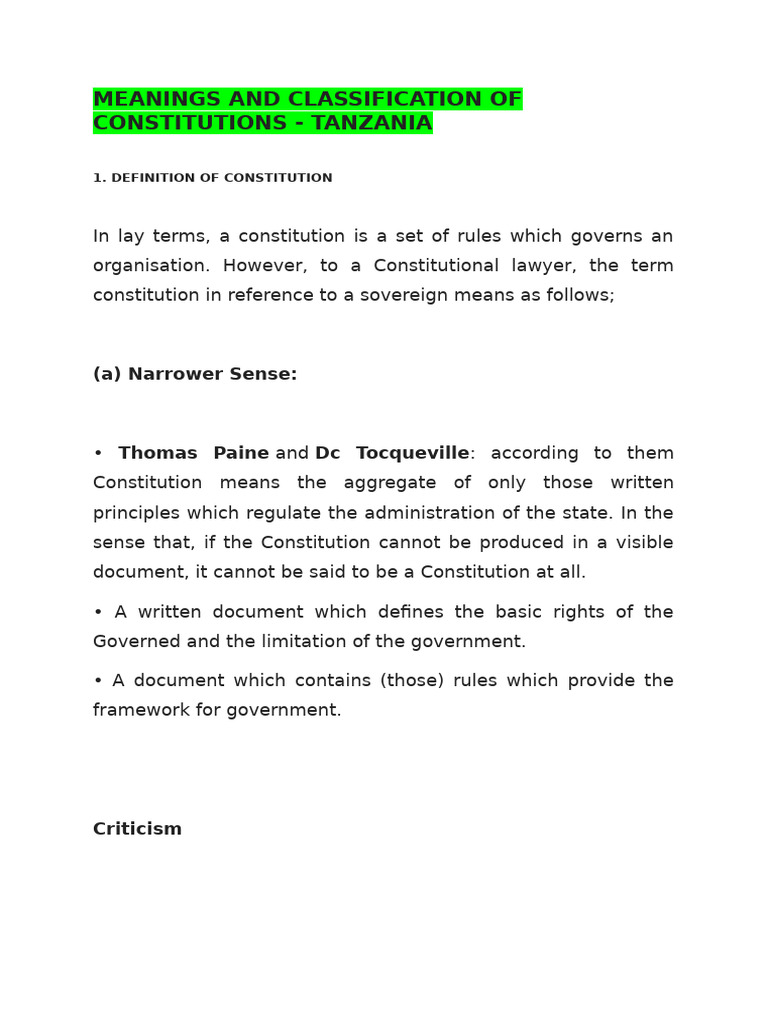 Constitutional Law, Companion | PDF | Constitution | Legal Documents