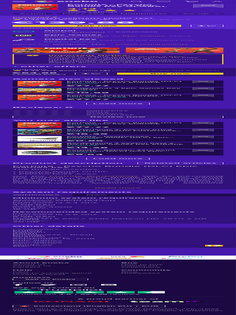 Enter Our Game Shop To Fill Up Your Game Stock ENEBA | PDF | Intel | Computer Hardware