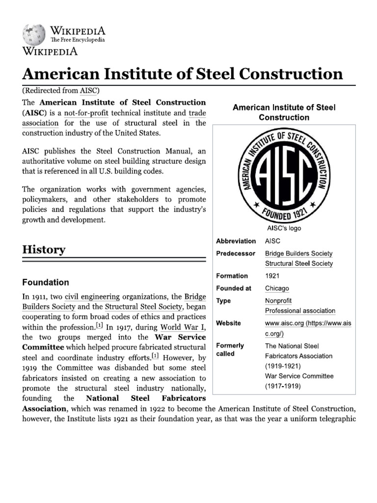 Aisc | PDF
