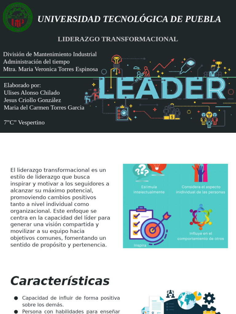 Liderazgo Transformacional - 1 | PDF | Liderazgo | Psicología Social