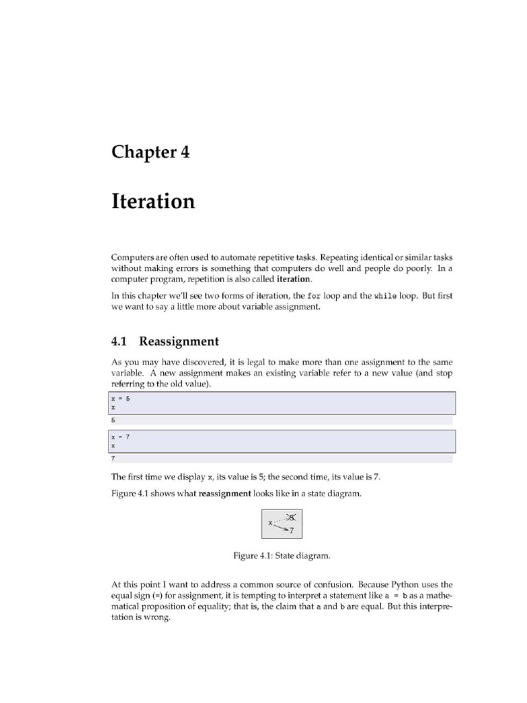 Ch04-Iteration | PDF