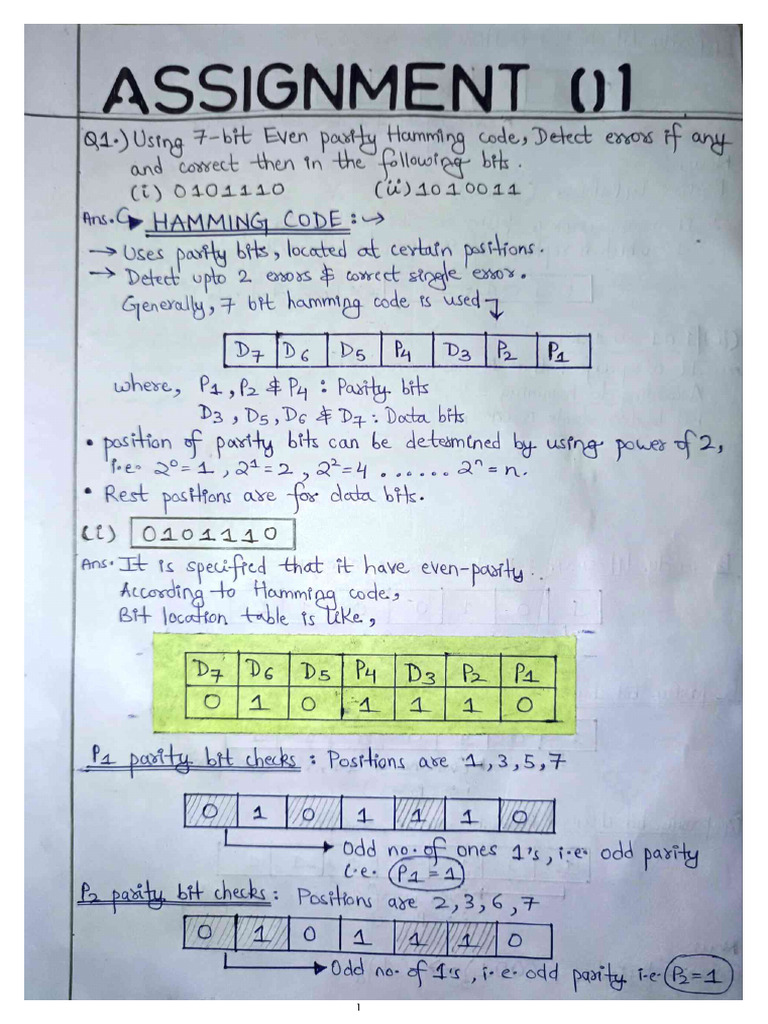DLD - Assignment 1 | PDF