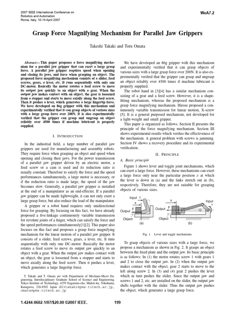 takaki2007 | PDF | Gear | Force