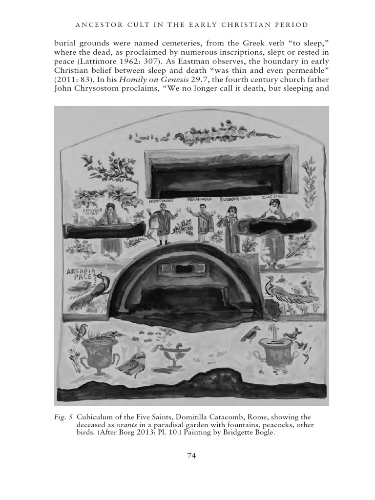 Cubiculum of The Five Saints, Domitilla Catacomb | PDF | Philosophy ...