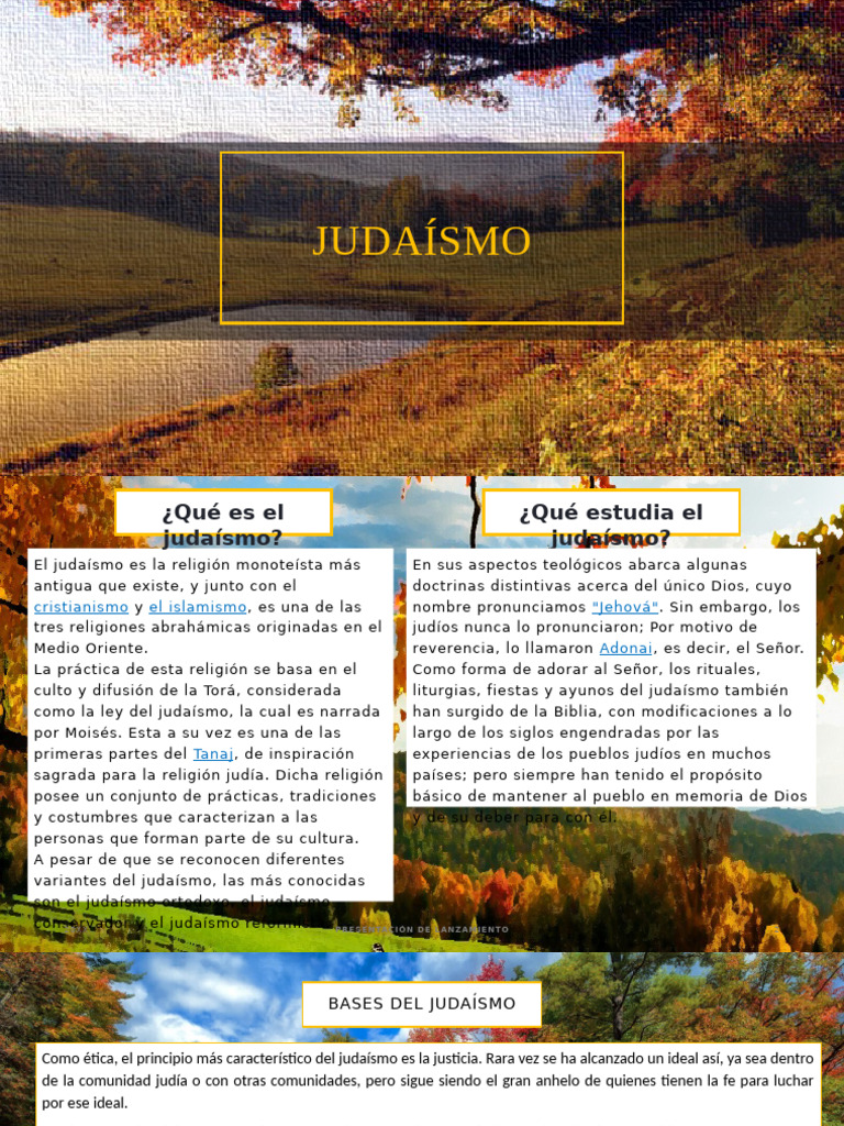 Judaísmo | PDF | Mesías | Monoteísmo