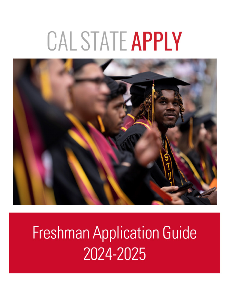 Cal State Apply Freshman Guide 2024-2025 | PDF | Advanced Placement ...