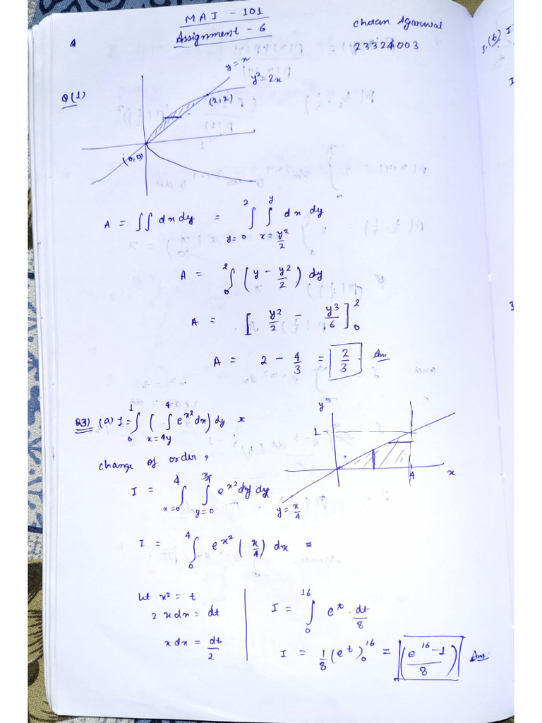 Assignment-6 Chetan Agarwal (23324003) | PDF