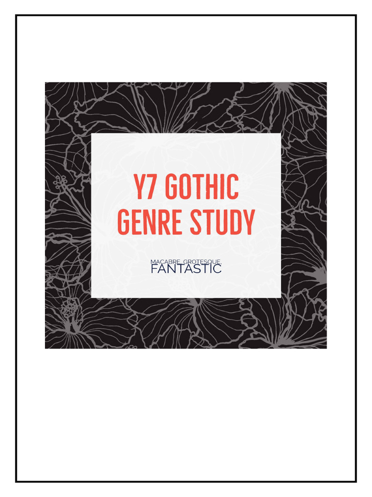 Gothic Extract Booklet 1 | PDF | Grammar | Vocabulary