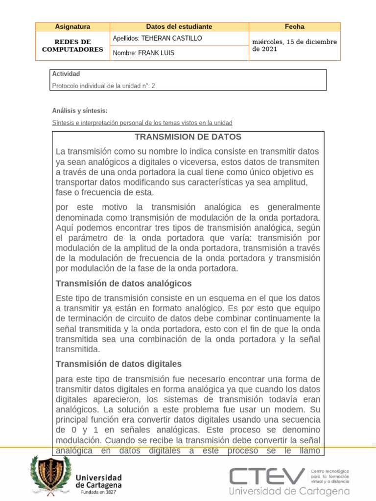 Protocolo 2 | PDF