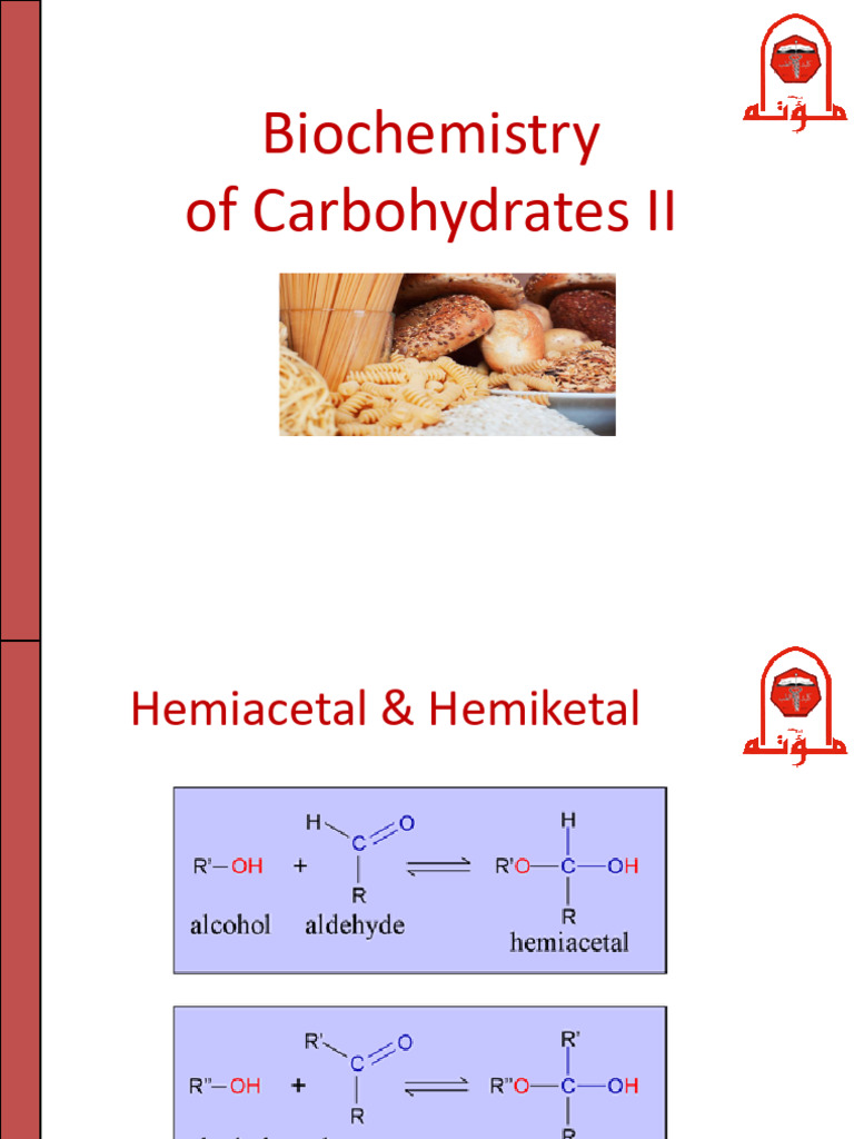Biochemistry of Carbohydrates II | PDF | Organic Chemistry | Chemistry
