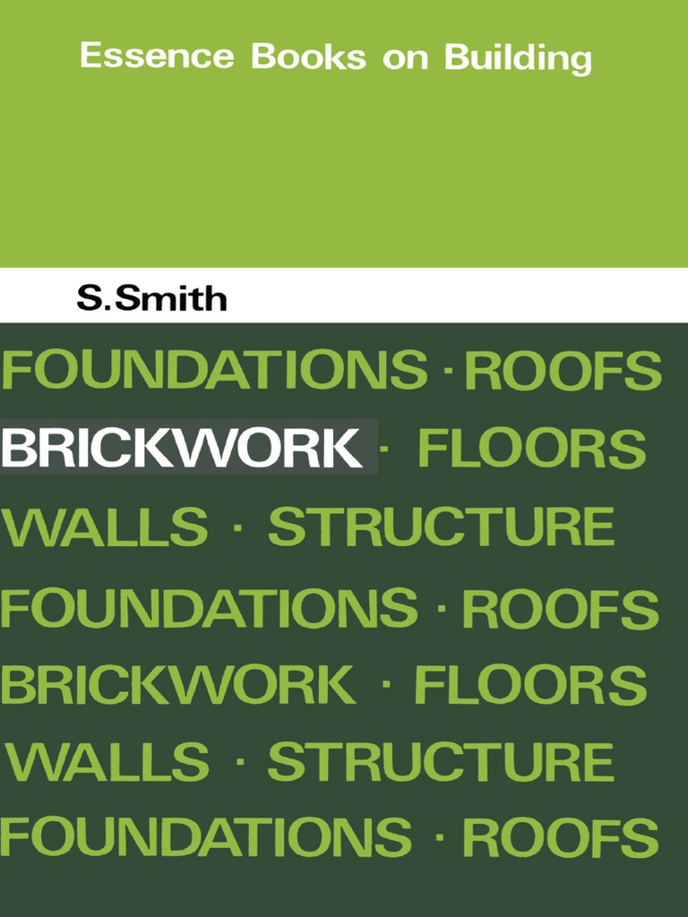 Brickwork Guide for Builders | PDF | Brick | Cement
