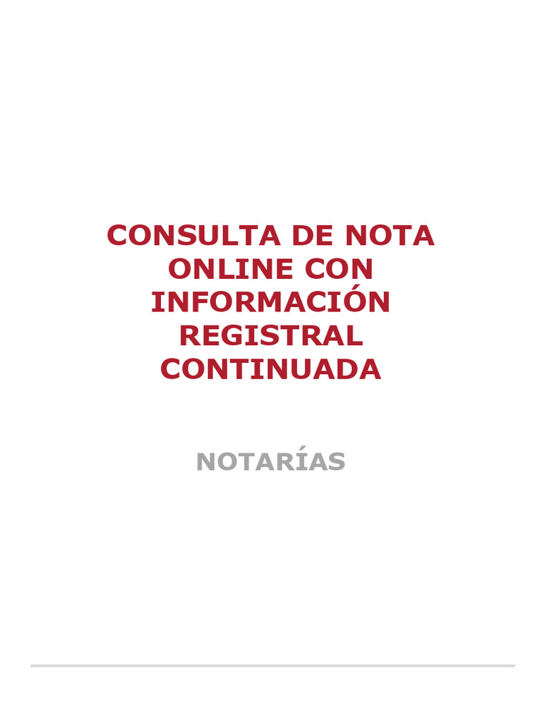 Manual Nota ONLINE | PDF | Informática