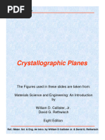 Miller Indices for Crystallographic Planes | PDF | Crystal Structure ...