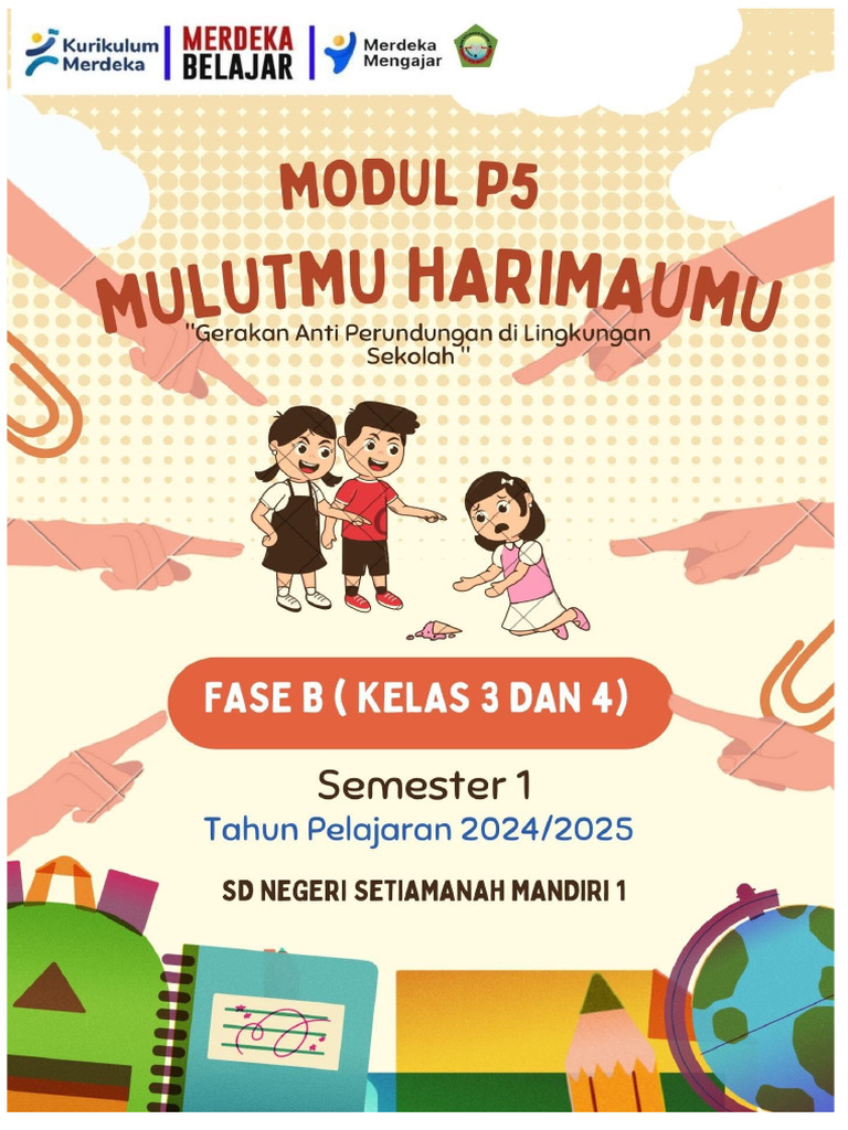 MODUL PROJEK P5 Fase B - 1 - 071551 | PDF