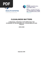 National Healthcare Cleanliness Standards 2021 | PDF | Health Care | Risk