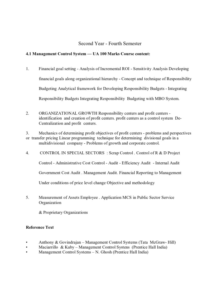 Second Year Sem4 Syllabus | PDF | Environmental Resource Management | Entrepreneurship