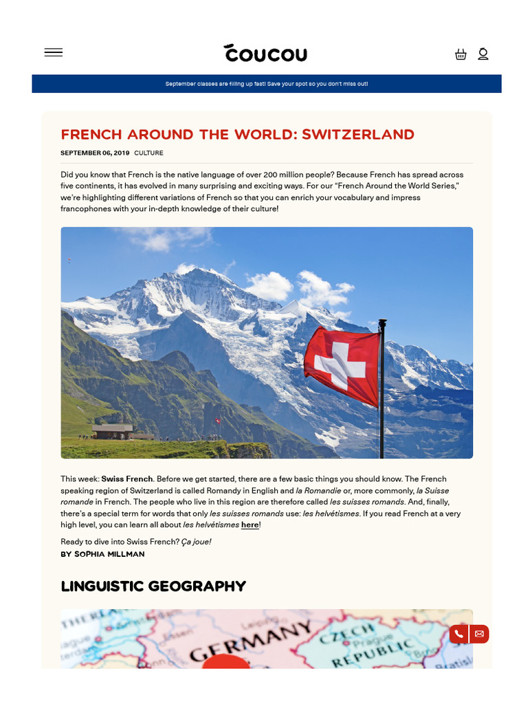 Swiss French | PDF | French Language | Stress (Linguistics)
