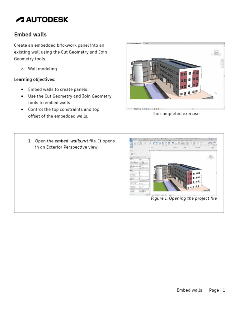 Embed Brickwork Panels in Walls | PDF | Wall