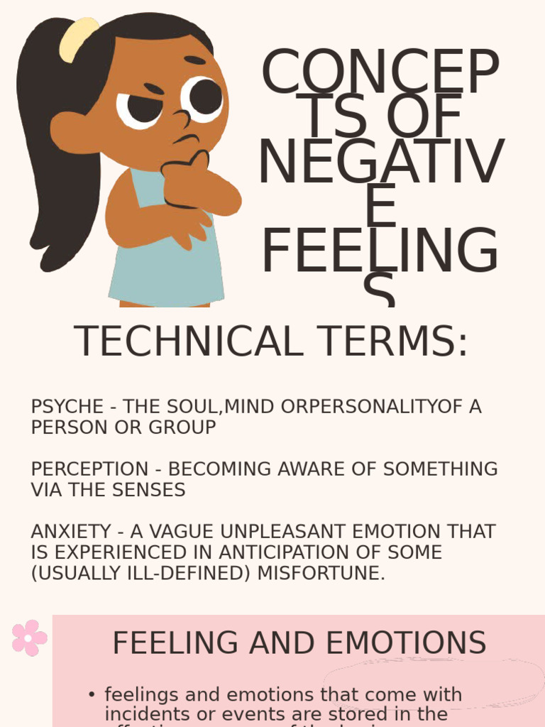 Understanding Children's Negative Emotions | PDF | Feeling | Emotions