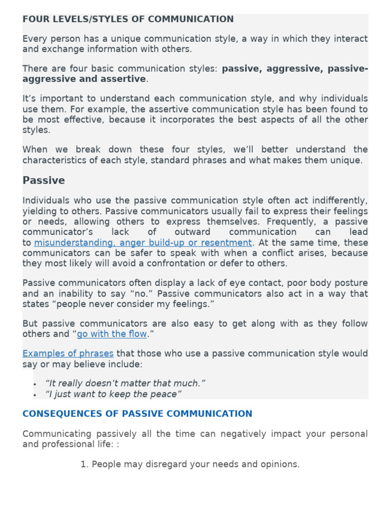 Types of Communication | PDF | Communication | Gesture
