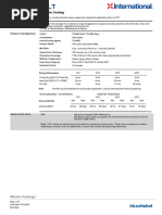 TDS PDF Interzone - 954GF | PDF | Paint | Welding