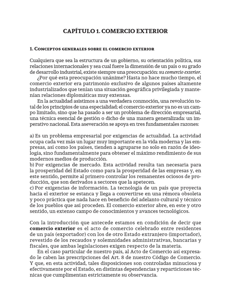 Introducción al Comercio Exterior | PDF | Balance de pagos | El ...