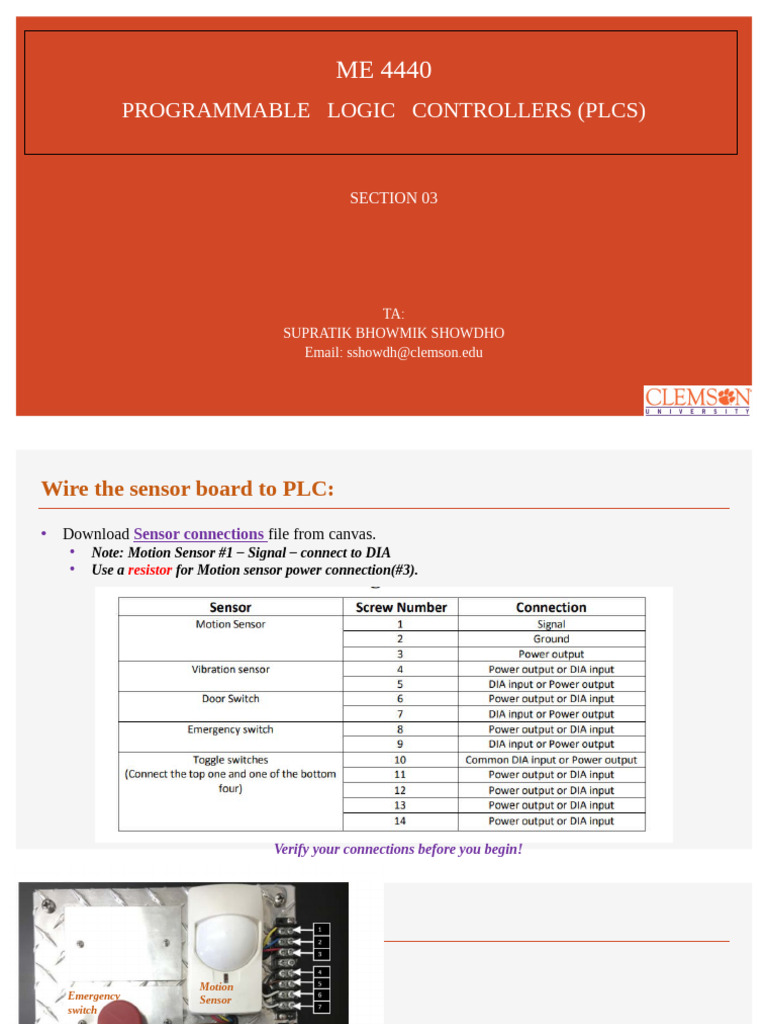 PLC Section 03 | PDF | Programmable Logic Controller | Computer Science