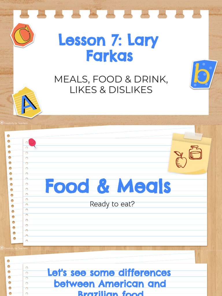 American vs Brazilian Food Preferences | PDF | Lunch | Meal