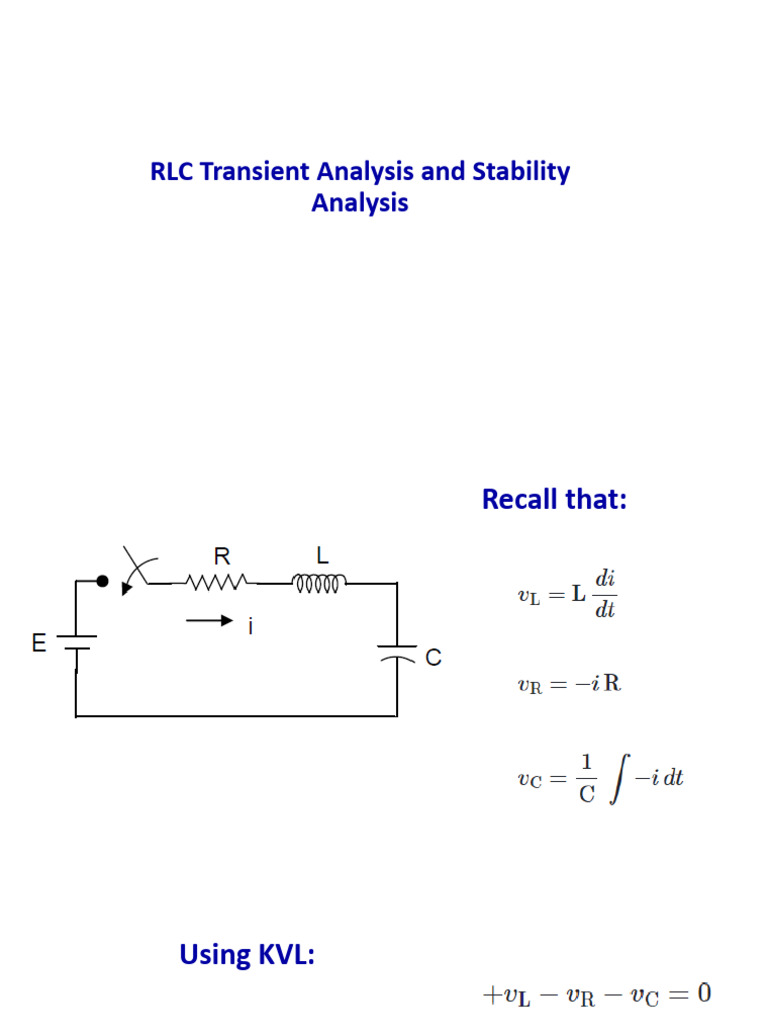2nd Order Systems | PDF | Damping | Electronics