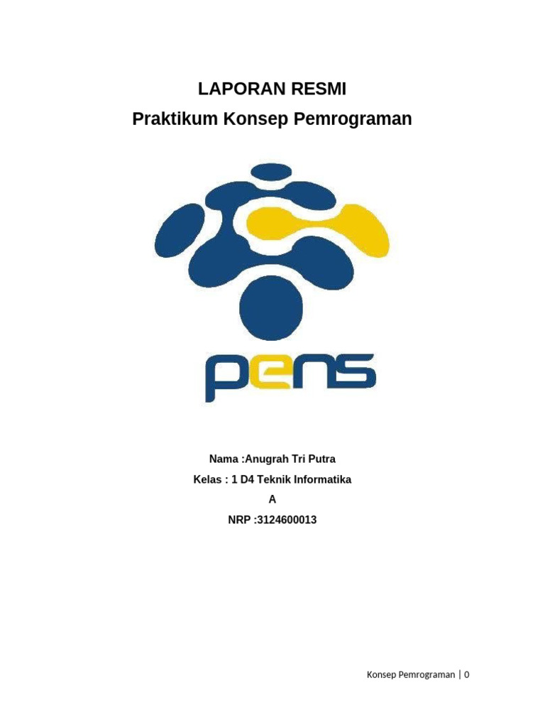 Anugrah Tri Putra - Laprak Loop For | PDF