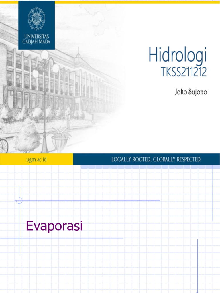 Pengukuran - Analisis Evaporasi | PDF