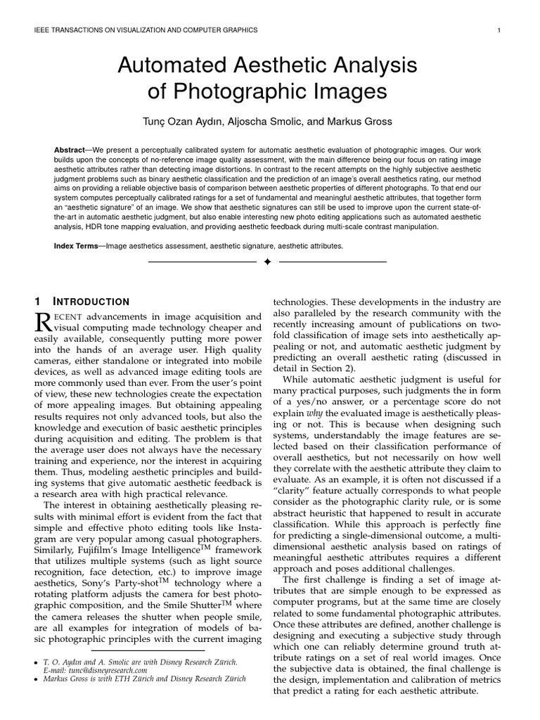 Aia Photo | PDF | Aesthetics | Contrast (Vision)