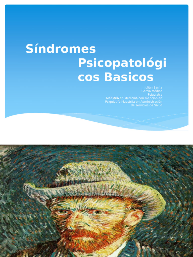 Sindromes - Psiquiatricos Listo | PDF | Síndrome | Manía