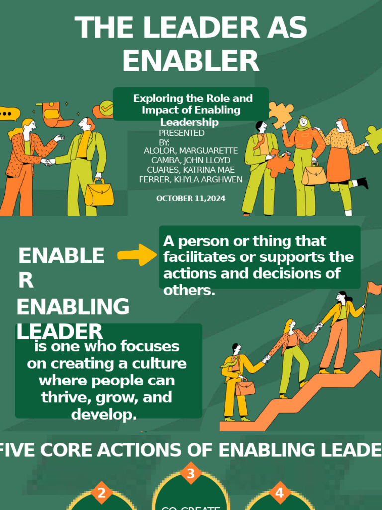 The Leader As Enabler | PDF | Creativity | Communication