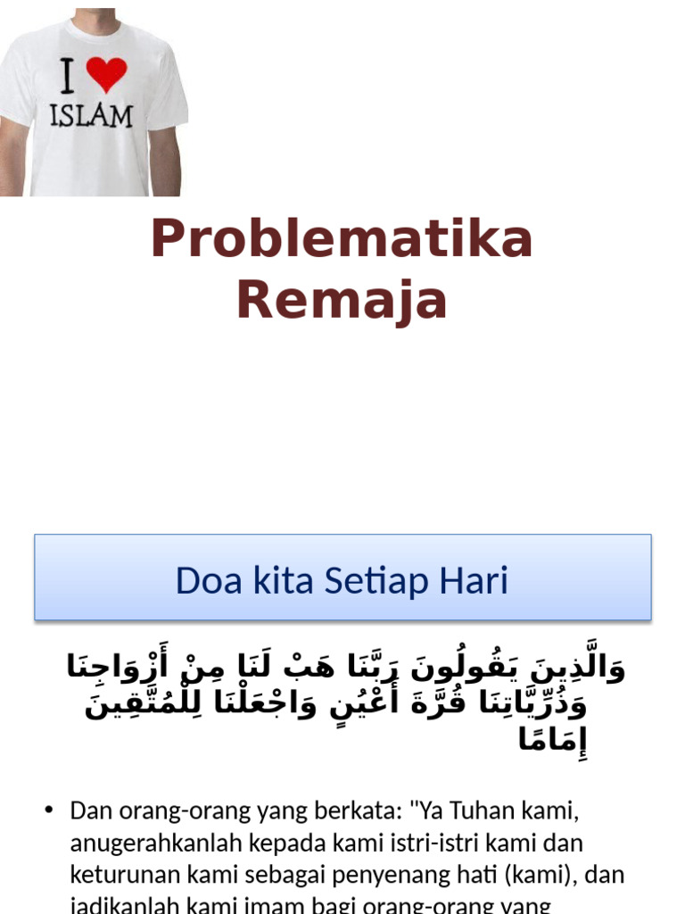 Problematika Remaja | PDF | Perjalanan