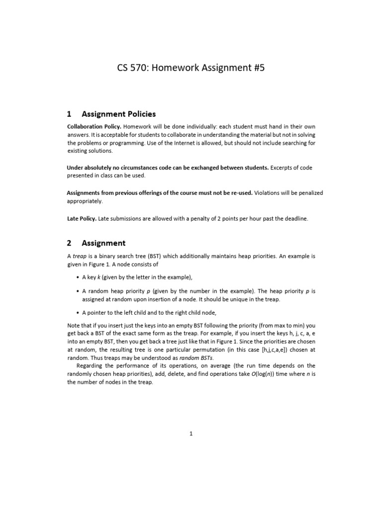 Homework 5 Pdf Computer Programming Algorithms And Data Structures 7699