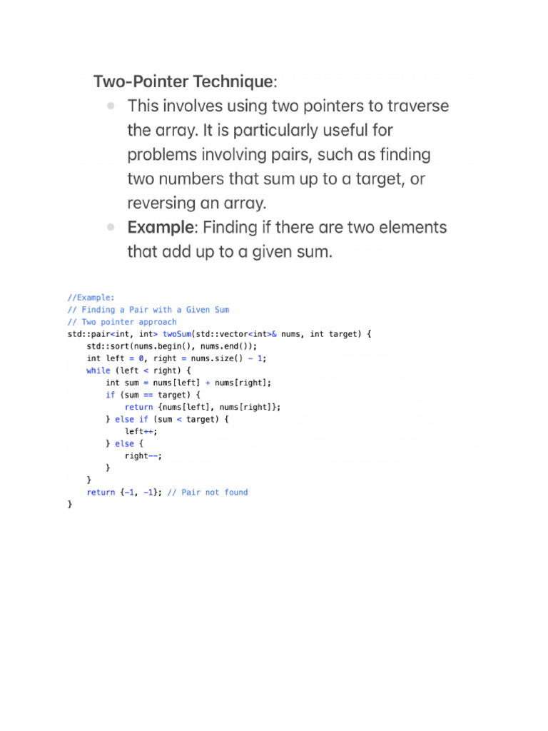7 Techniques To Solve Most Array Problems | PDF