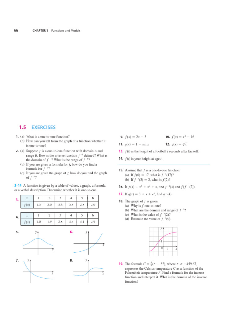 1 5 | PDF | Function (Mathematics) | Mathematical Relations