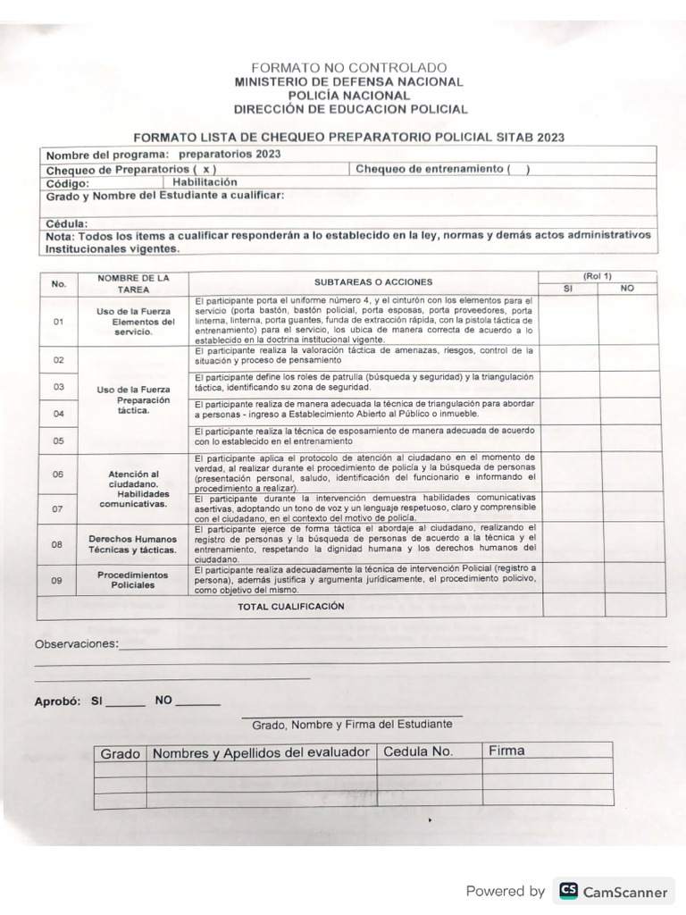 Formato SITAB | PDF