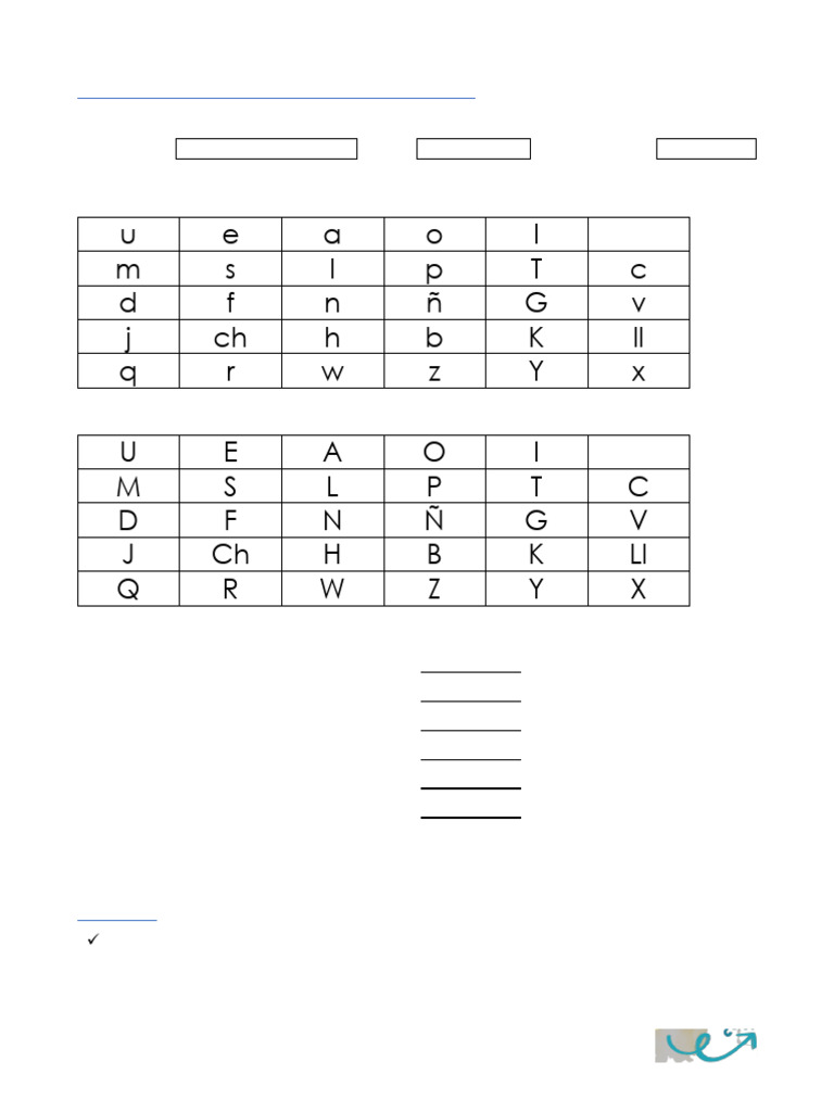 Diagnóstico Reconocimiento de Fónetico PRIN Segundo | PDF