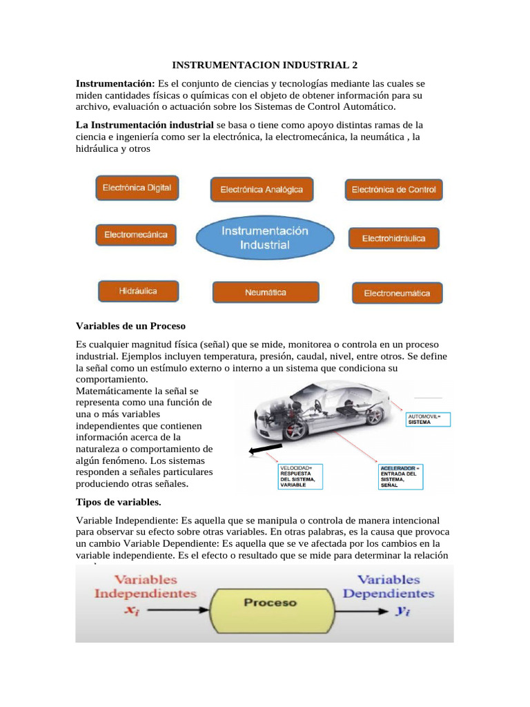 Instrumentación Industrial y Control de Procesos | PDF | Calibración ...
