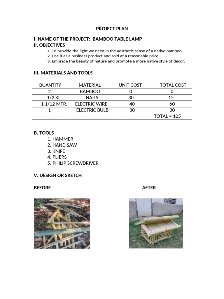 Project Plan | PDF