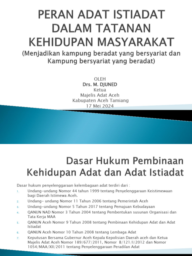 Materi Pak Juned I | PDF | Politik