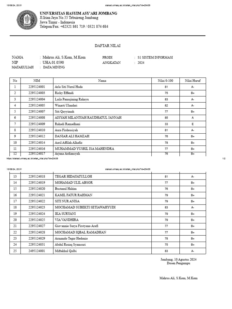 Data Mining SI | PDF