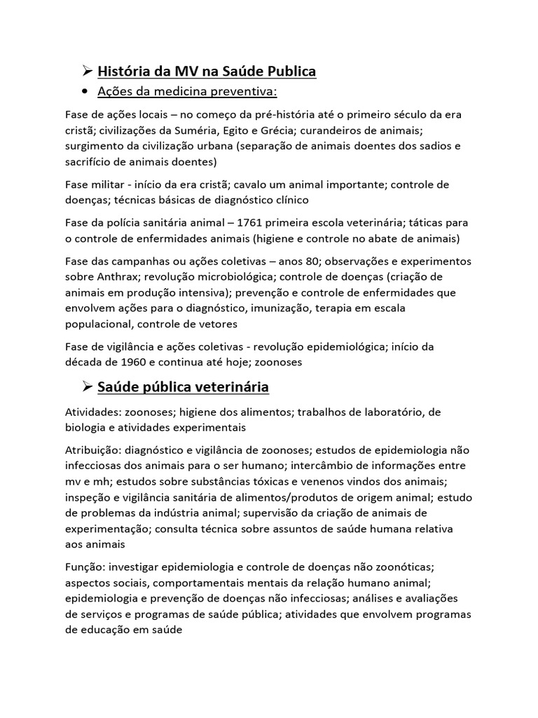 Resumo Higiene e Saúde AV1 | PDF | Desperdício